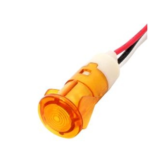 LED YEL 12MM SNAP 2VAC/DC STK ｣ 99AC2562 FL1P-12QW-1-Y2V Mallory ...