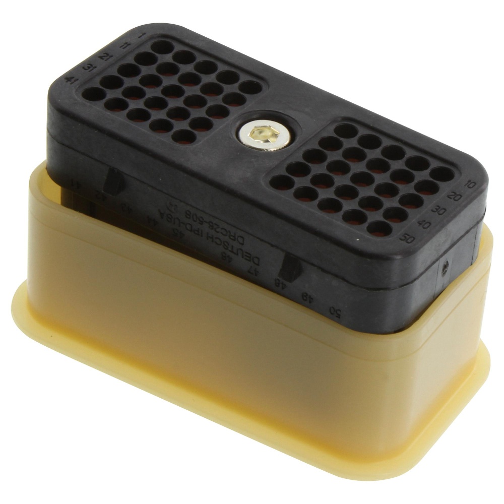 AUTOMOTIVE HOUSING PLUG 50POS 7.5A DRC26-50S04 TE Connectivity(Tyco ...