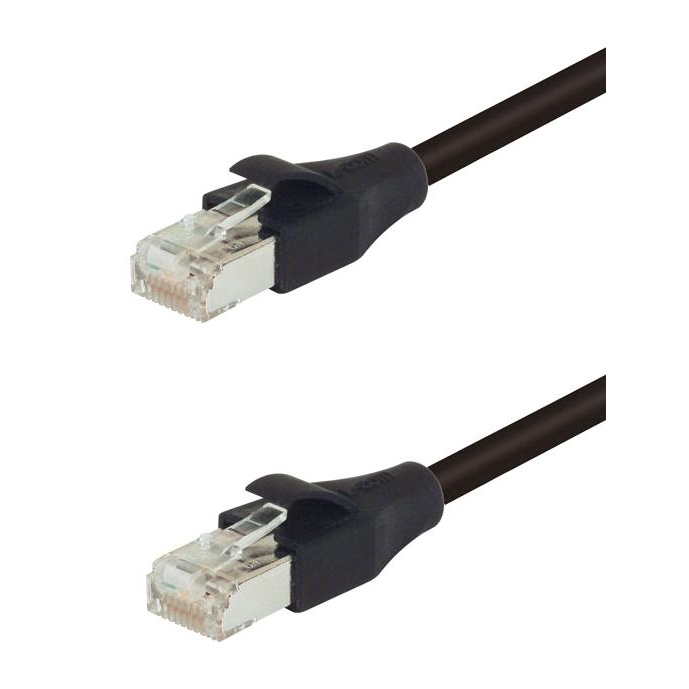 CAT6A DOUBLE SHIELDED ZERO HALOGEN INDUSTRIAL HIGH FLEX CABLE ZHFR-PUR ...