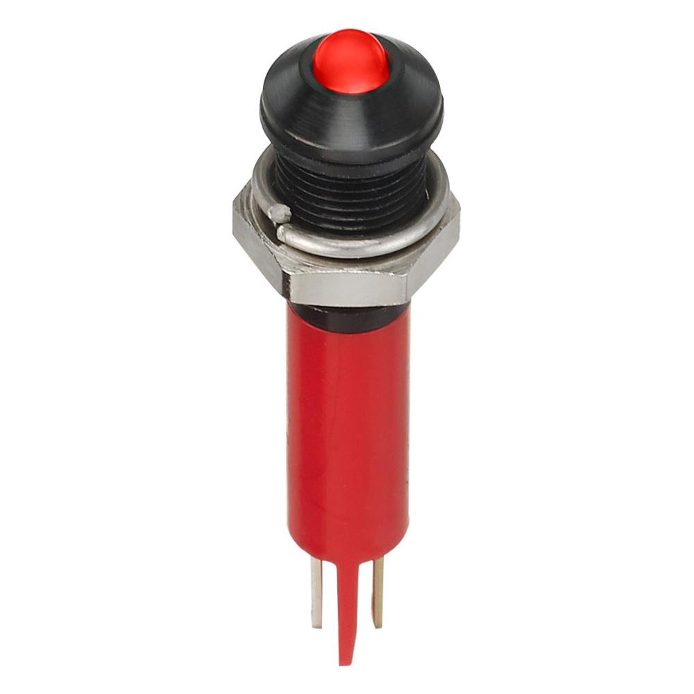 LED PANEL INDICATOR RED 6MM 24VDC Q6P1BXXHR24E Apem Inc.製｜電子部品・半導体通販のマルツ