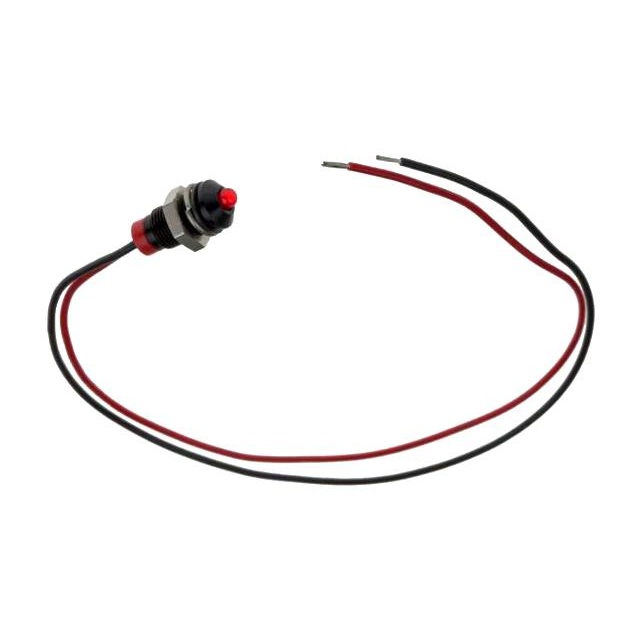 LED PANEL INDICATOR RED 6MM 24VDC Q6P7BXXR24E Apem Inc.製｜電子部品・半導体通販のマルツ
