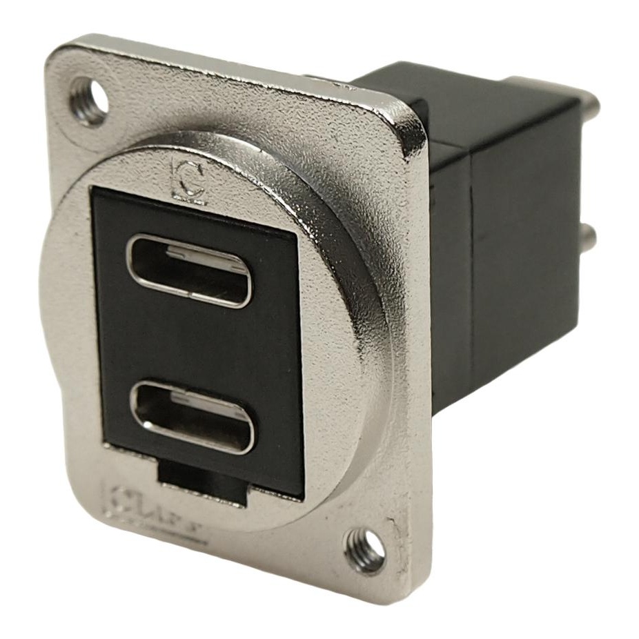 DUAL USB ADAPTER TYPE C RCPT-PLUG CP30212M3 CLIFF ELECTRONIC COMPONENTS ...