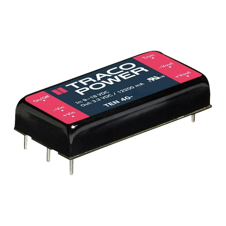 DC-DC CONVERTER 12V 3.333A 40W TEN 40-2412E TRACOPOWER製｜電子部品・半導体通販のマルツ