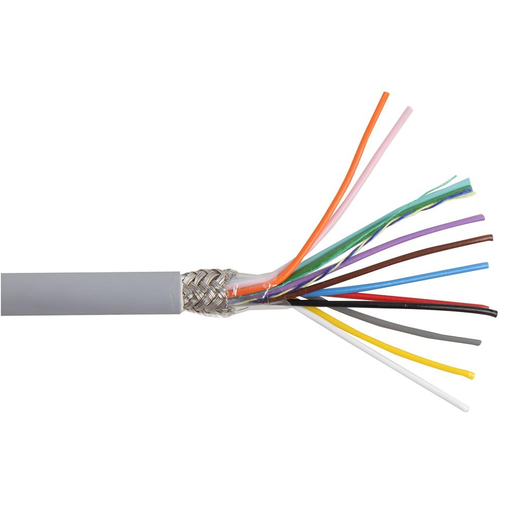 SHLD FLEX CABLE 12CORE 0.22MM2 100M MP002300 MULTICOMP製｜電子部品・半導体通販のマルツ