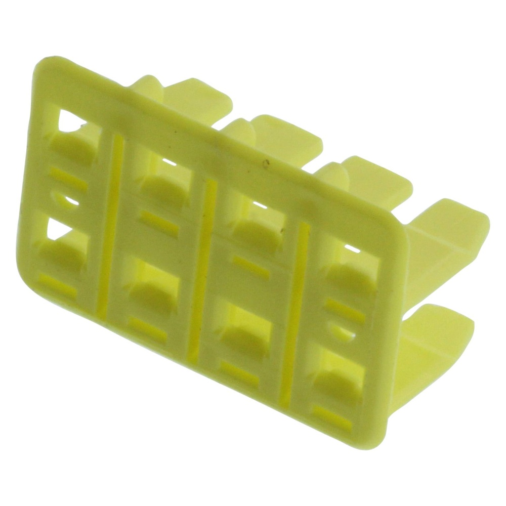 DOUBLE LOCK PLATE PBT YELLOW 174983-7 AMP Connectors / TE Connectivity製 ...