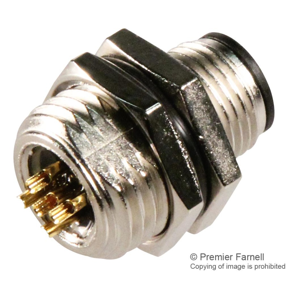 M12 SENSOR CONNECTOR MALE 3POS 1838893-1 TE Connectivity(Tyco ...