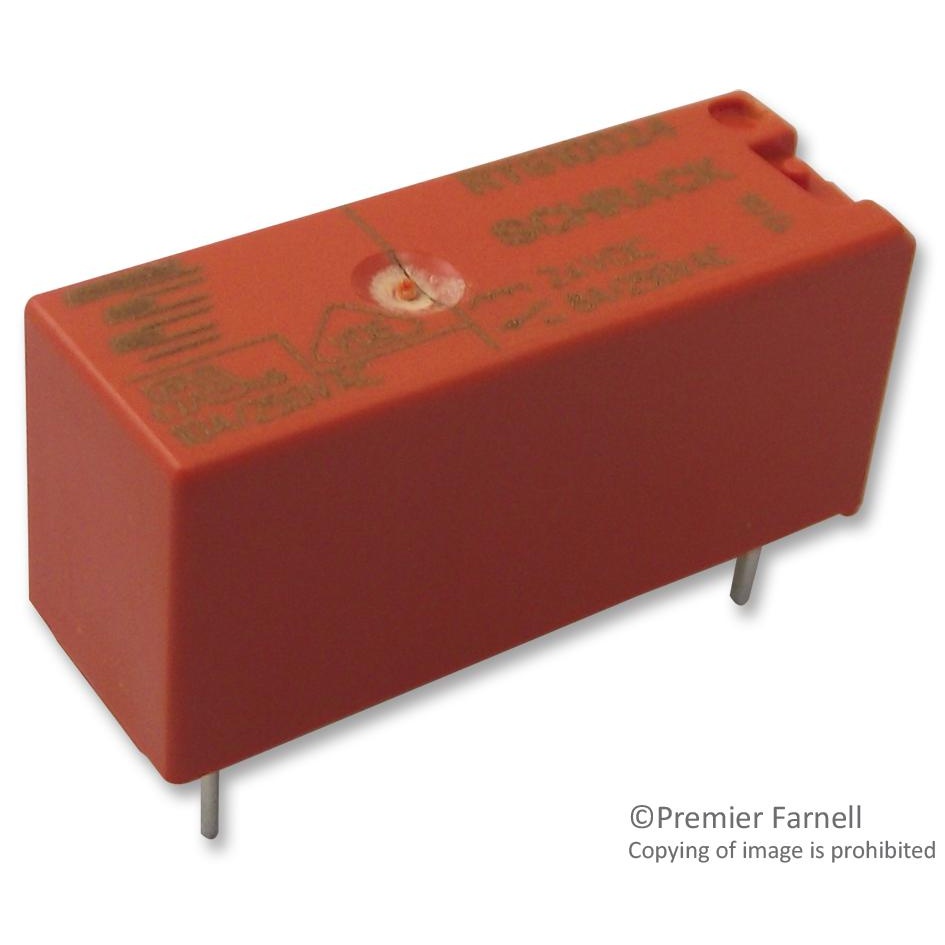POWER RELAY SPST-NO 12VDC 8A THT RY531012 Schrack Relays / TE ...