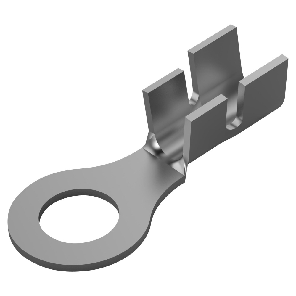 RING TONGUE TERMINAL 1/4inch 10AWG 62691-2 AMP Connectors / TE ...