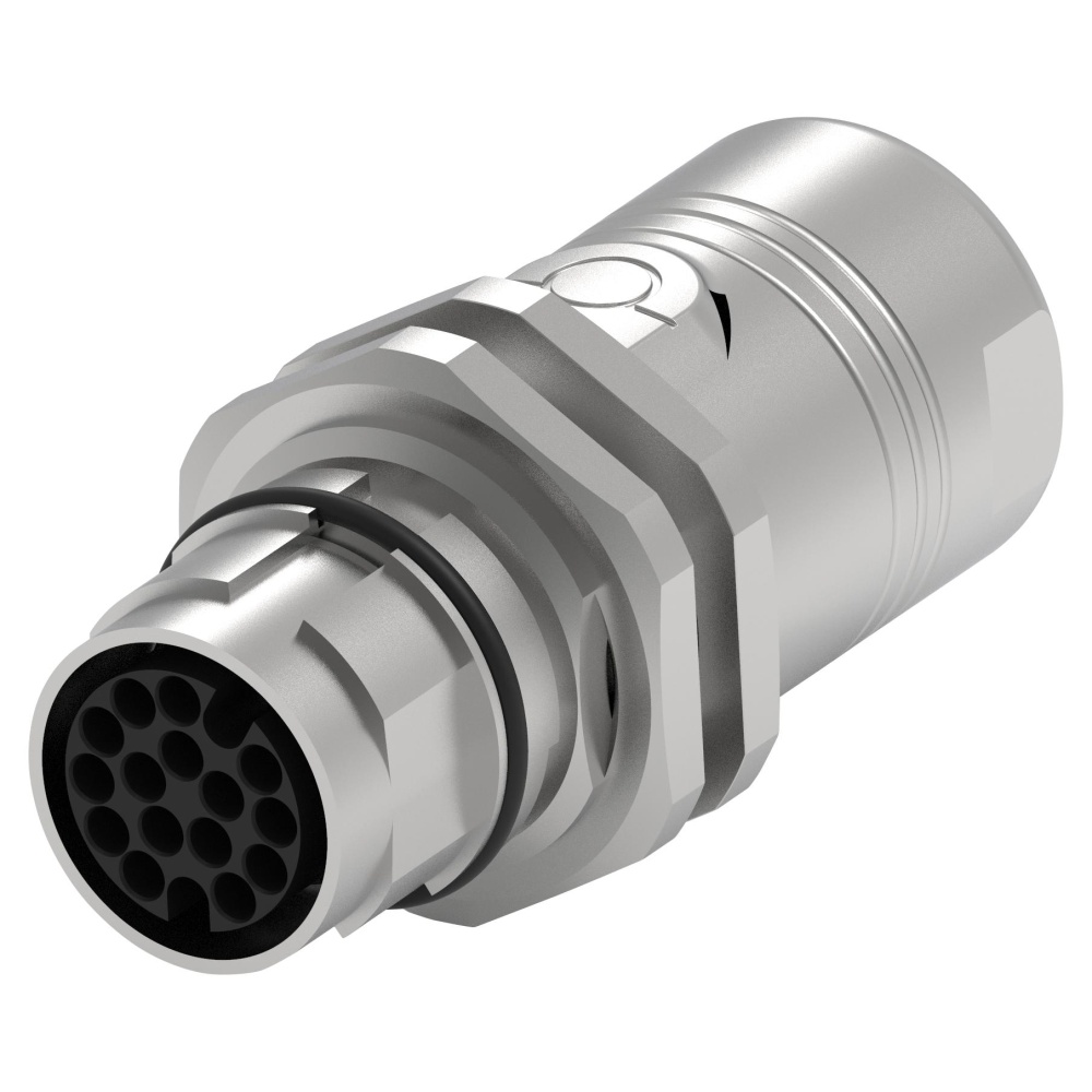 CIRCULAR CONNECTOR RCPT 17POS PANEL AKUA874NN0085152A000 TE ...