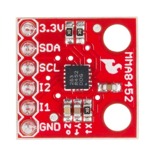 SparkFun Triple Axis Accelerometer Breakout - MMA8452Q (with Headers) BOB-13926 SparkFun製｜電子部品 ...