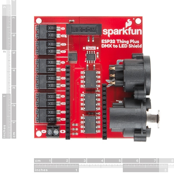 Sparkfun Esp32 Thing Plus Dmx To Led Shield Dev 15110 Sparkfun製｜電子部品