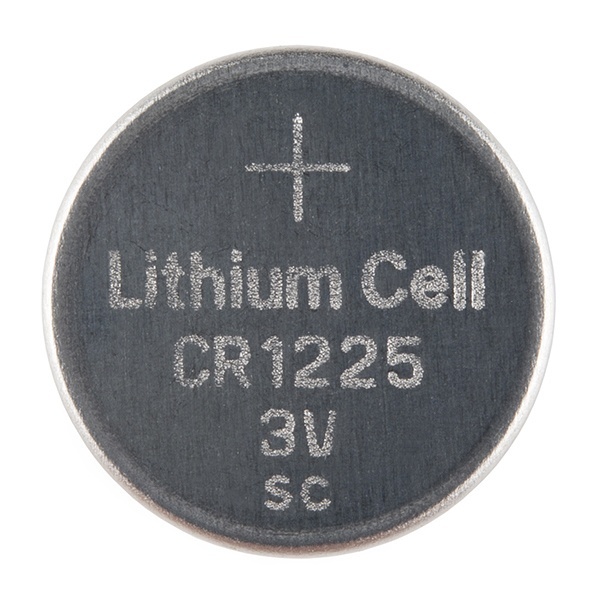 Coin Cell Battery - 12mm (CR1225) PRT-00337 SparkFun製｜電子部品・半導体通販のマルツ