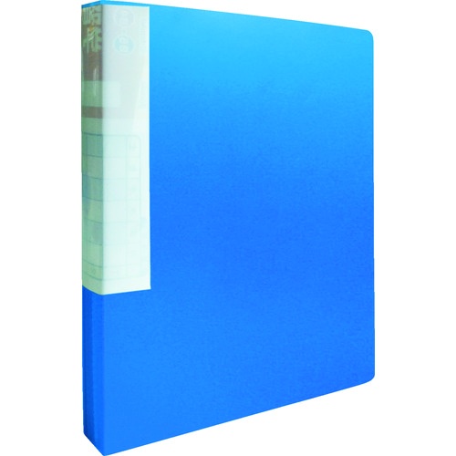 PP クリアファイル A4タテ 40P ブルー TCF440-B トラスコ製｜電子部品・半導体通販のマルツ