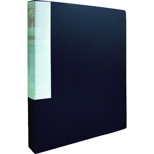 PP クリアファイル A4タテ 40P ブラック TCF440-BK トラスコ製｜電子部品・半導体通販のマルツ