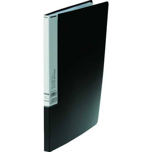 PP クリアファイル A4タテ 60P ブラック TCF460-BK トラスコ製｜電子部品・半導体通販のマルツ