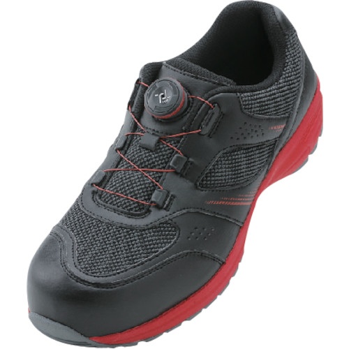 IGNIO ダイヤル式セーフティシューズ B種 ブラック×レッド27.5cm IGS1018TGF-BKRD27.5 ジャパーナ製｜電子部品・半導体通販のマルツ