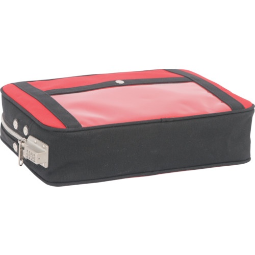 SANEI 帆布メール用ポーチ(L)SED-1錠付 赤 PL-SED-02 三栄産業製｜電子部品・半導体通販のマルツ