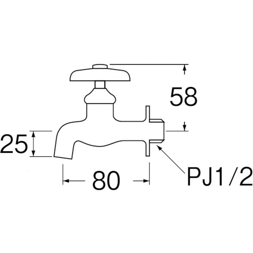 SANEI 横水栓 Y10J-13 SANEI製｜電子部品・半導体通販のマルツ