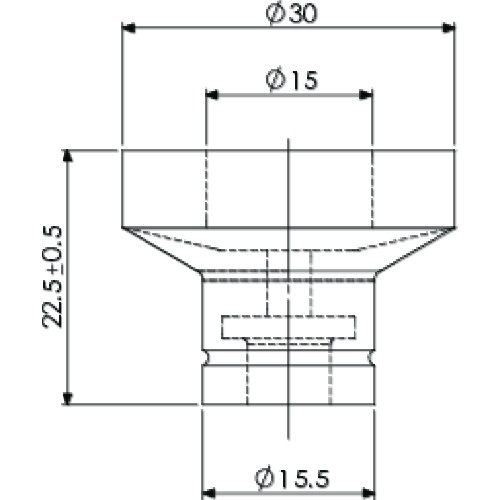 アインツ 吸着パッド・EPスポンジ付・シリコン茶 VAPH-30C-EPSP スター精機製｜電子部品・半導体通販のマルツ