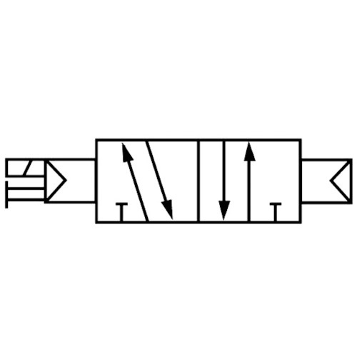 CKD パイロット式5ポート弁 ダイレクト配管 4GA110R-C4-E2-3 CKD製｜電子部品・半導体通販のマルツ