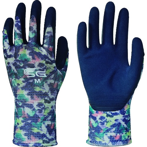 トワロン 天然ゴム背抜き手袋 SG-R102 ぼかし柄ブルー M SG-R102-M 東和コーポレーション製｜電子部品・半導体通販のマルツ