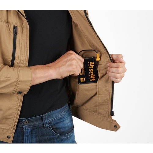 バ-トル エアークラフトジャケット AC1141-5-M シルバー AC1141-5-M BURTLE製｜電子部品・半導体通販のマルツ