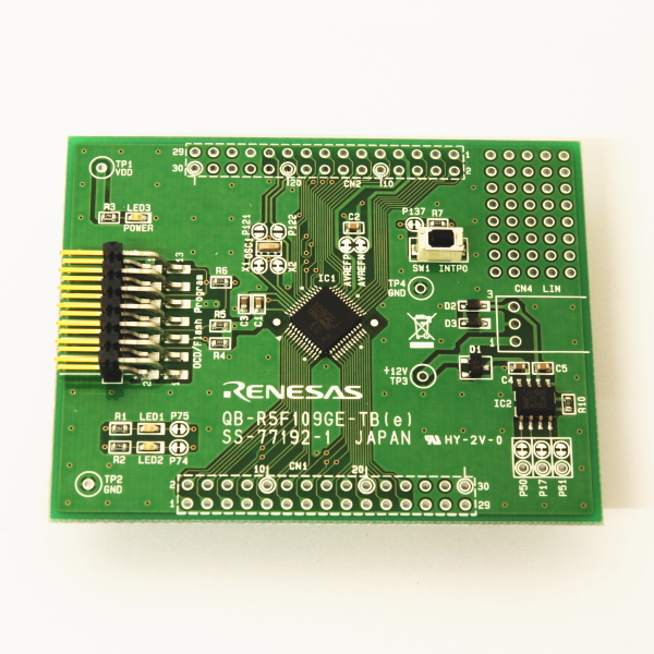 CPU board for RL78/F12 QB-R5F109GE-TB ルネサスエレクトロニクス(Intersil・IDT)製｜電子部品 ...