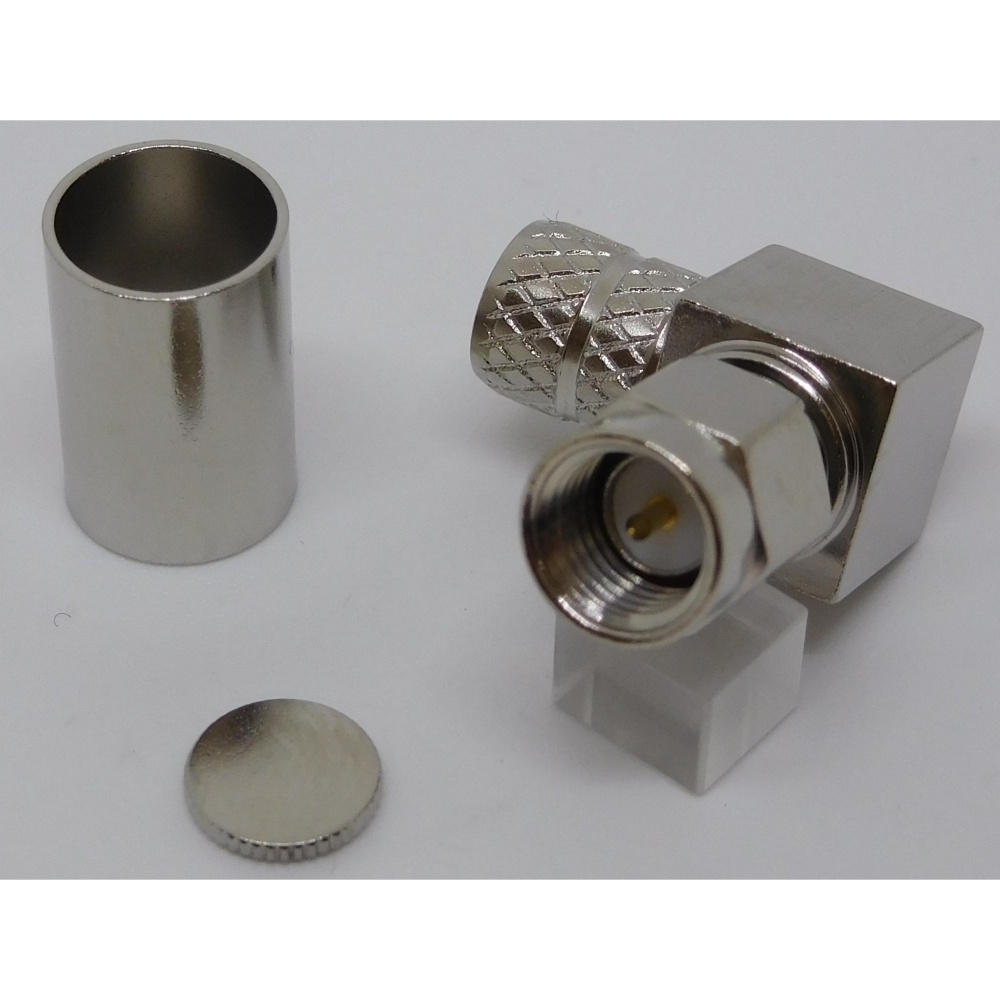 SMA型 同軸コネクタ L型プラグ SMA-PL-5DSFA 日本エレパーツ製｜電子部品・半導体通販のマルツ