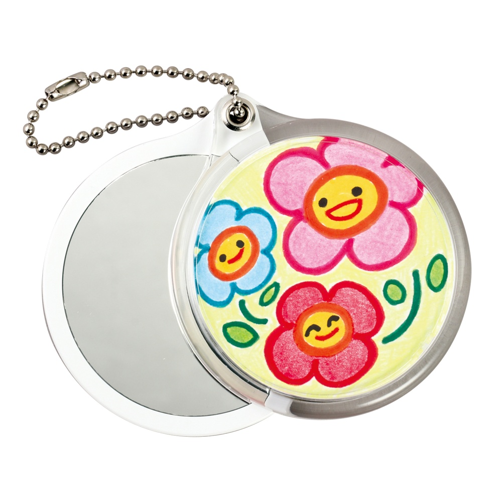 ハメパチくんキーホルダー ミラー型 55970 アーテック製｜電子部品・半導体通販のマルツ