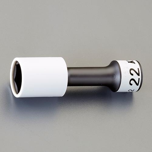 1/2" DRx22mm ホイールナットインパクトソケット(薄肉) EA164KG-22 エスコ製｜電子部品・半導体通販のマルツ
