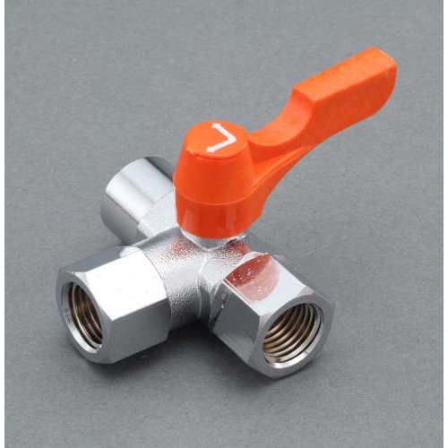 Rc1/4インチ xRc1/4インチ xRc1/4インチ 三方ミニボールバルブ EA425BT-2 エスコ製｜電子部品・半導体通販のマルツ