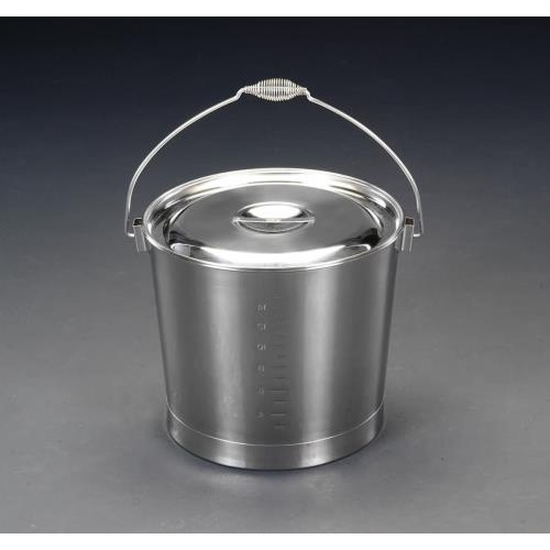 15L バケツ・ふた付(ステンレス製) EA508S-13 エスコ製｜電子部品・半導体通販のマルツ