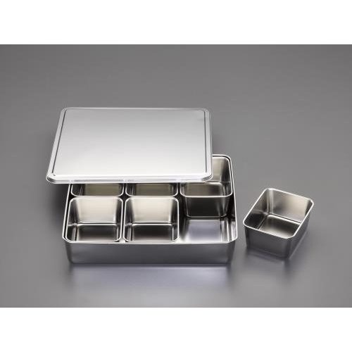 325×283× 63mm ふた付ボックス(ステンレス製) EA508S-165 エスコ製｜電子部品・半導体通販のマルツ