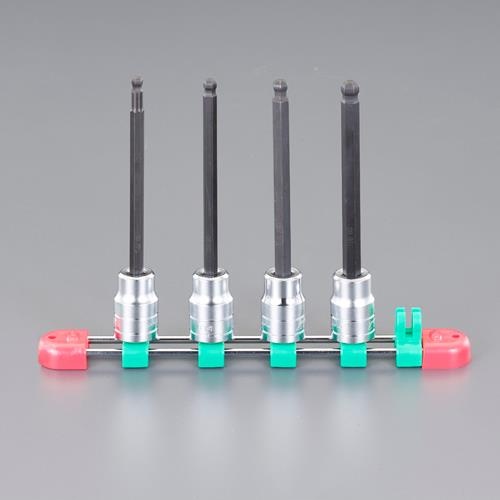 1/2”DRx5-8mm[Ball-Hex]ロングビットソケットセット EA618RW-400 エスコ製｜電子部品・半導体通販のマルツ