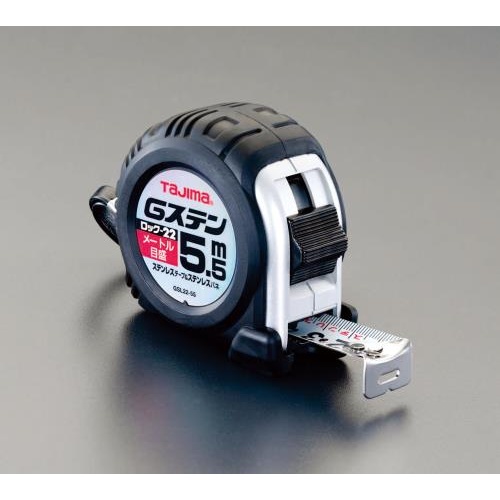 25mm×5.5m メジャー(ステンレス製) EA720JG-5.5C エスコ製｜電子部品・半導体通販のマルツ
