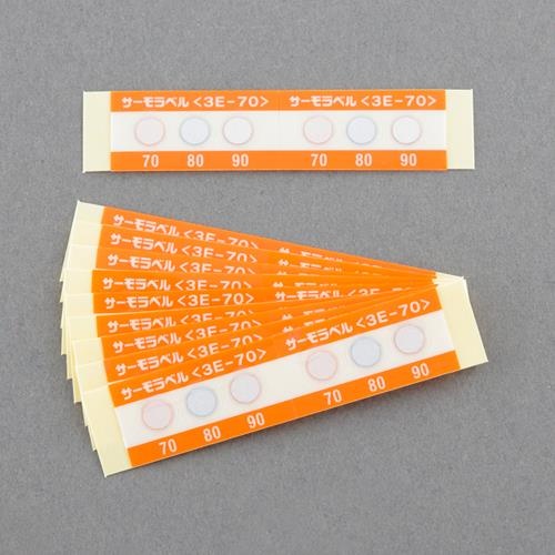 60/ 70/ 80℃ 示温材(サーモラベル/20枚) EA722ZC-60 エスコ製｜電子部品・半導体通販のマルツ