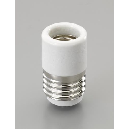 E26→E17 電球口金変換アダプター EA758XZ-1 エスコ製｜電子部品・半導体通販のマルツ