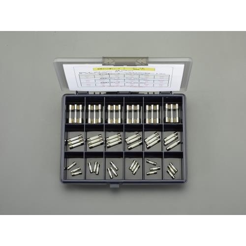 250V/φ5.2・6.4・10.3mm 管ヒューズセット EA758ZY-0 エスコ製｜電子部品・半導体通販のマルツ