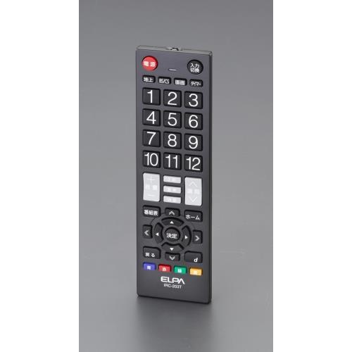 50x180x19mm TVリモコン EA763AA-210A エスコ製｜電子部品・半導体通販のマルツ