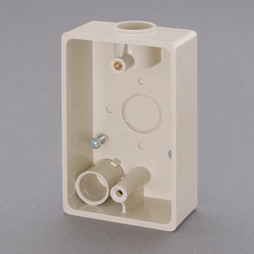 φ16mm 露出ボックス(VE管用/1方向)ベージュ EA940CS-171 エスコ製｜電子部品・半導体通販のマルツ