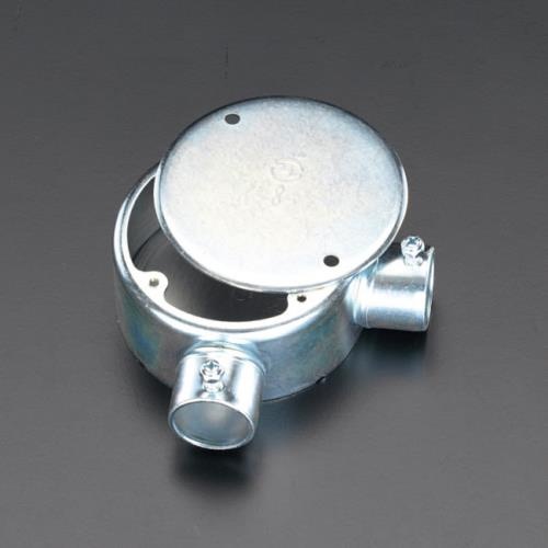 E31 露出ボックス(直角2方出/丸型) EA940CS-23 エスコ製｜電子部品・半導体通販のマルツ