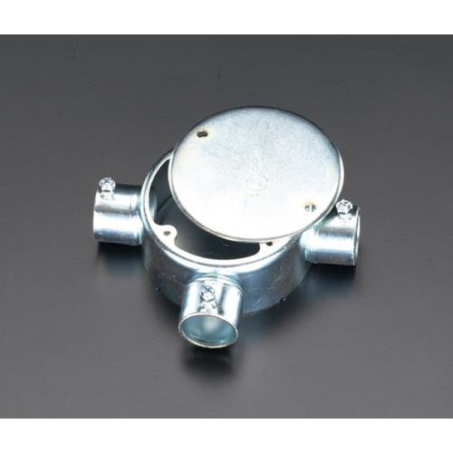 E19 露出ボックス(三方/丸型) EA940CS-31 エスコ製｜電子部品・半導体通販のマルツ