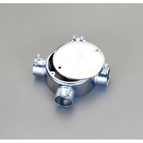 E25 露出ボックス(4方出/丸型) EA940CS-35 エスコ製｜電子部品・半導体通販のマルツ