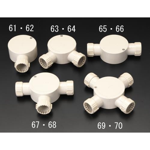 φ16mm 露出ボックス(フレキ管用/1方向) EA940CS-61 エスコ製｜電子部品・半導体通販のマルツ