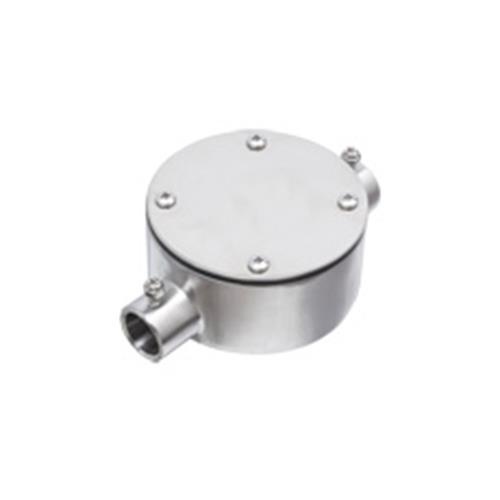 E25[ステンレス製]ねじ無し丸形露出ボックス(2方出) EA940CS-817 エスコ製｜電子部品・半導体通販のマルツ