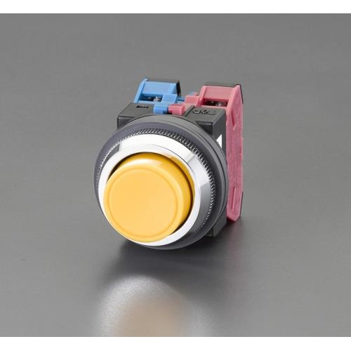 1a-1b/30mm 押しボタンスイッチ(突型/黄) EA940D-14AA エスコ製｜電子部品・半導体通販のマルツ
