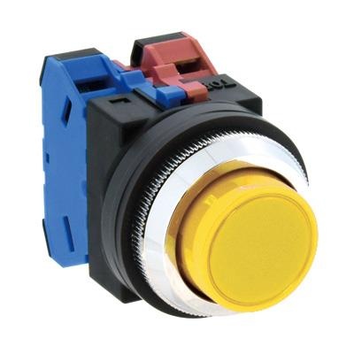 1a/30mm 押しボタンスイッチ(突型/黄) EA940D-14AB エスコ製｜電子部品・半導体通販のマルツ
