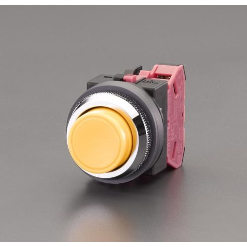 1b/30mm 押しボタンスイッチ(突型/黄) EA940D-14BA エスコ製｜電子部品・半導体通販のマルツ