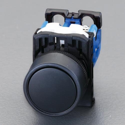 22/25mm 押しボタンスイッチ(オルタネイト形/黒) EA940D-192 エスコ製｜電子部品・半導体通販のマルツ