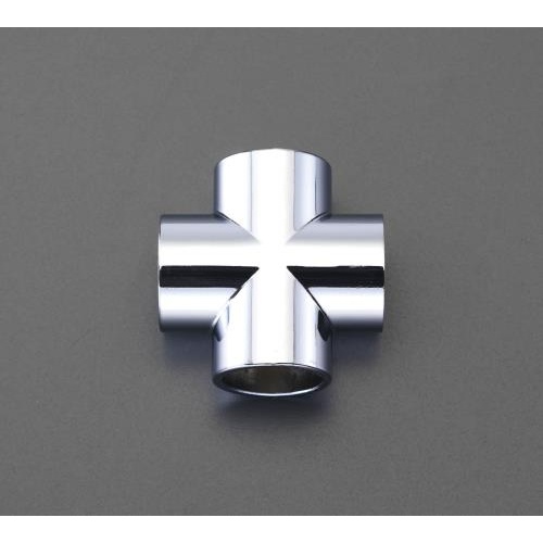 32mm パイプジョイントクロス(クロームメッキ) EA951EV-23 エスコ製｜電子部品・半導体通販のマルツ